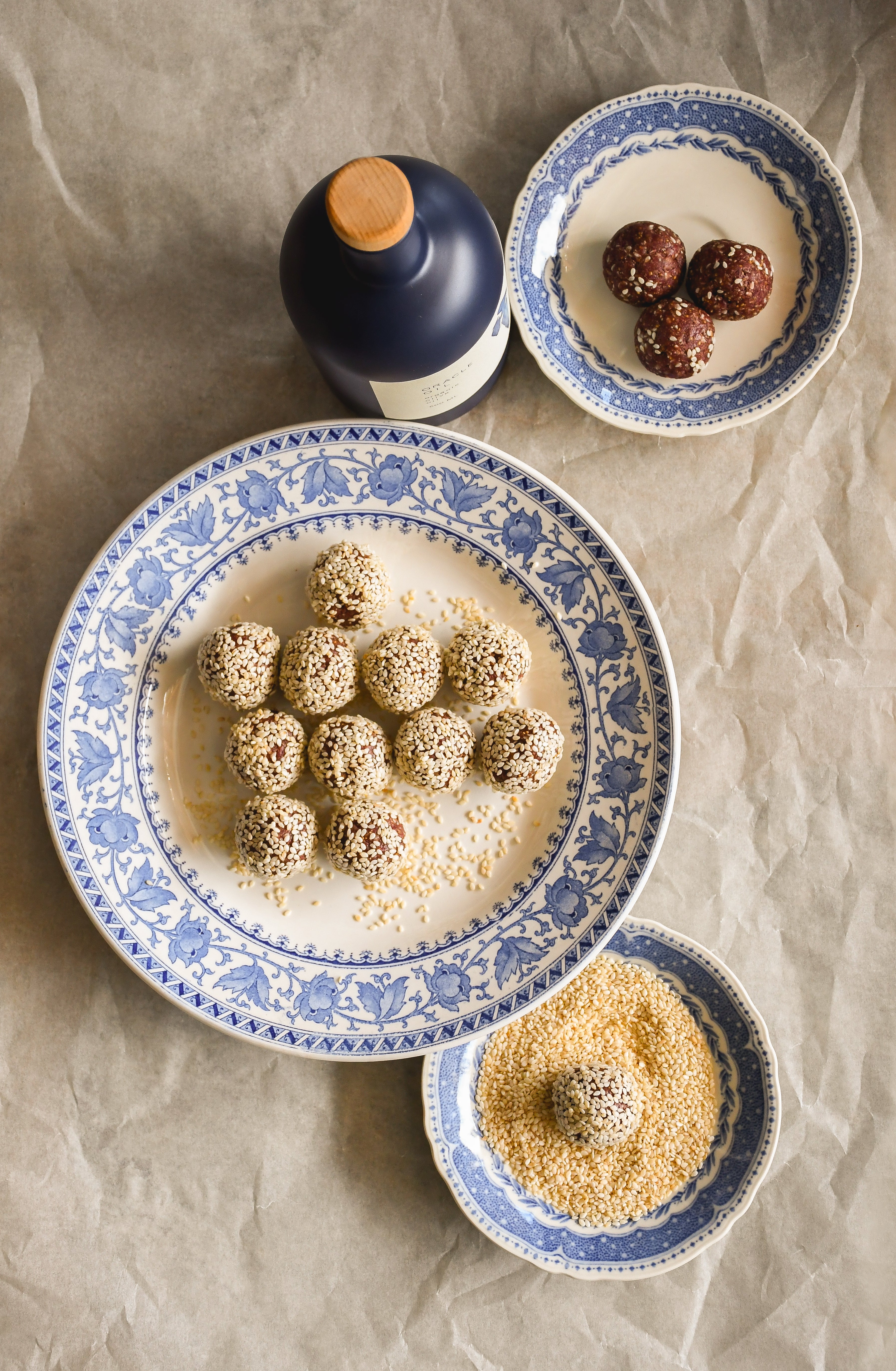 Fig, Sesame and Olive Oil Energy Balls – Oracle Olive Oil